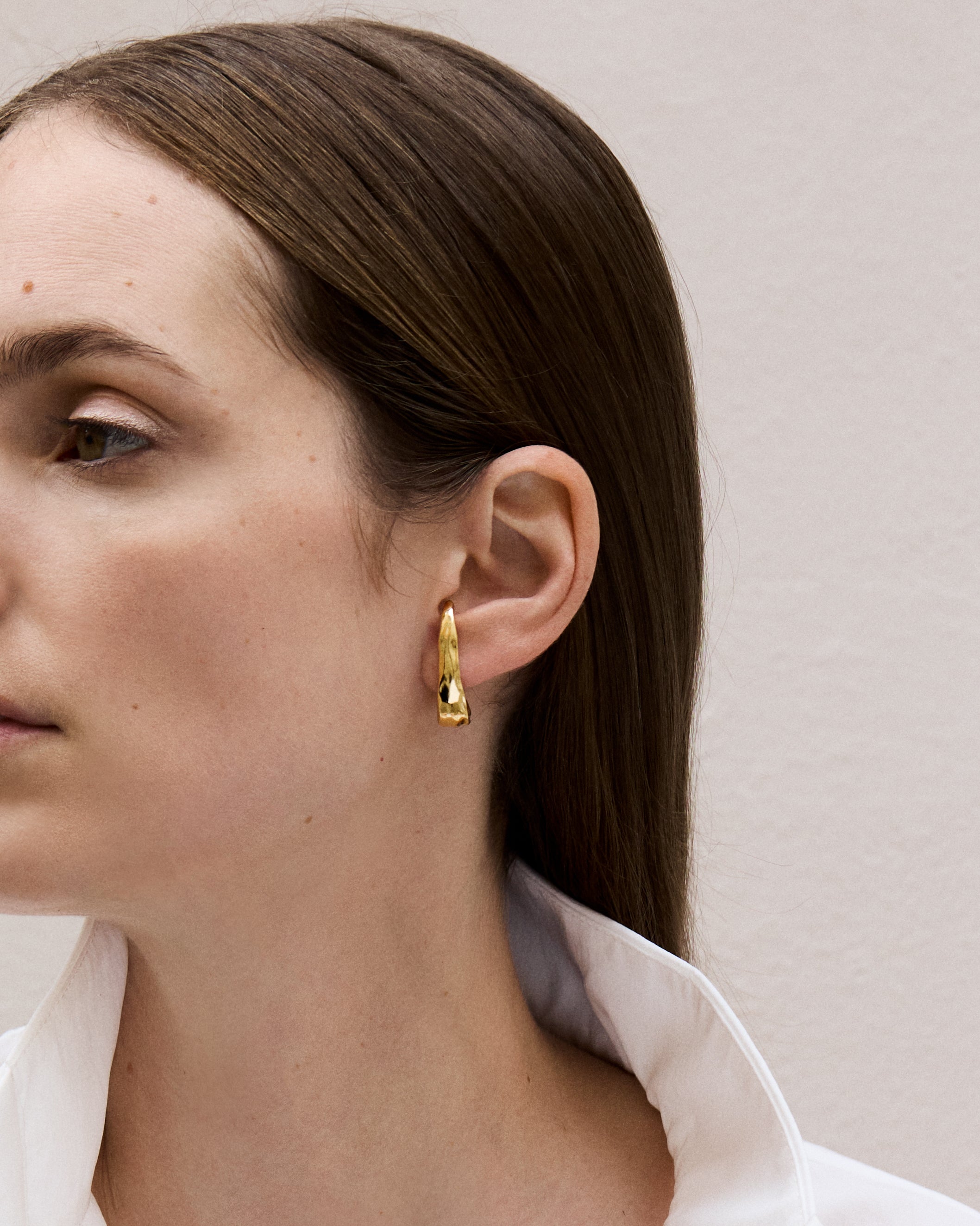 Celestial Medium Earrings In 18 K Gold Vermeil – Mara Paris