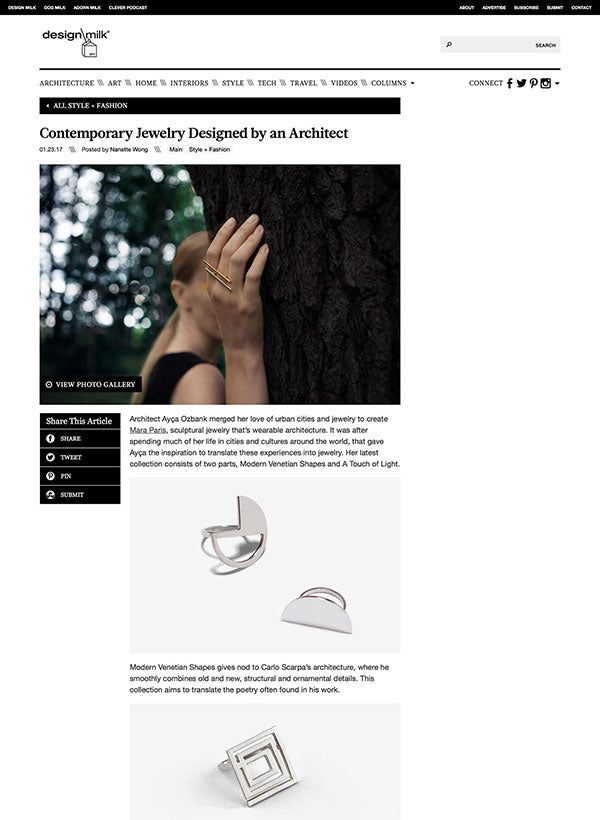 Design Milk – Mara Paris