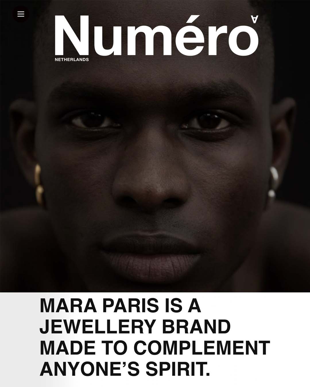 Numéro Magazine Features Mara Paris, Describing It as a Jewelry Brand