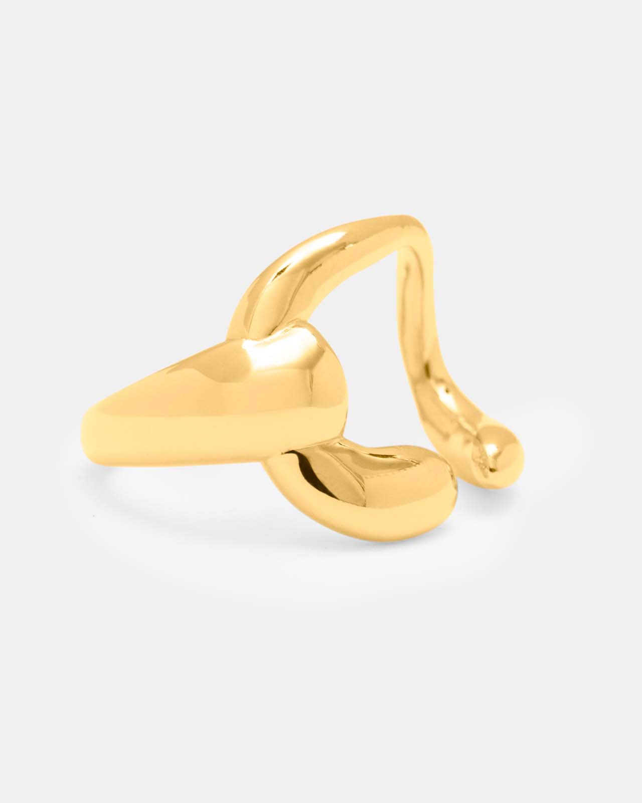 Hope Core Ring In Gold Vermeil – Mara Paris