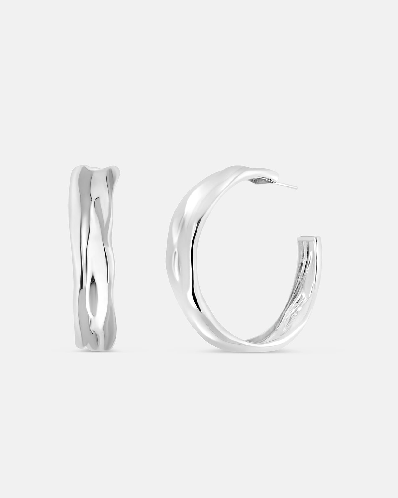 Aurora Large Hoop Earrings Mara Paris
