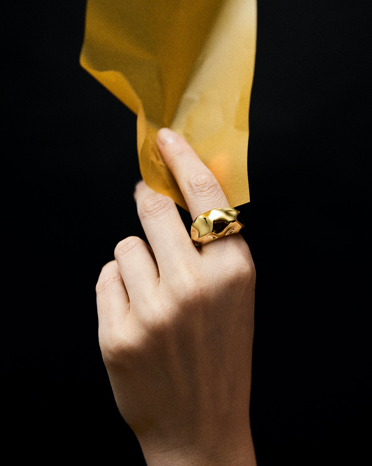 Celestial Bold Ring Vermeil – Mara Paris