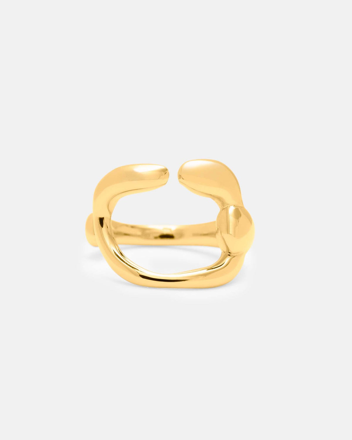 Hope Core Ring In Gold Vermeil – Mara Paris